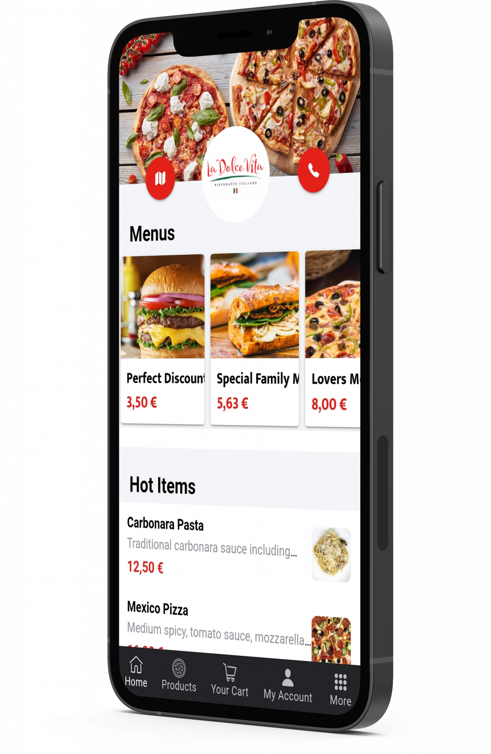 Foodapp - Online Ordering System for Restaurants